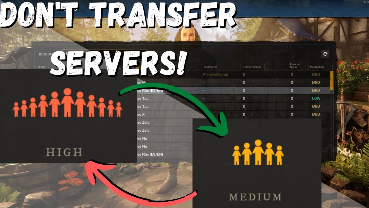 New World: Server Transfer Guide. #newworld #servertransfer #gaming ...