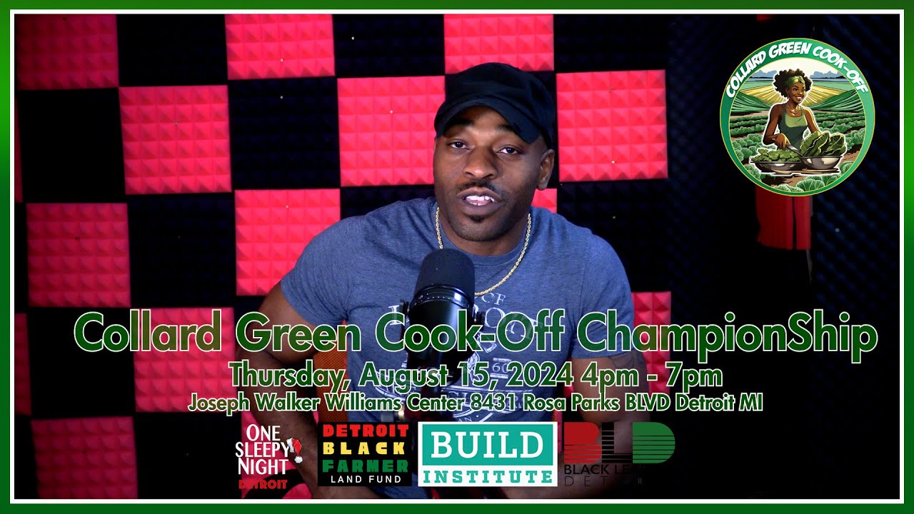 Chef Sean @ the 2024 Collard Green Cook-Off Championship - YouTube