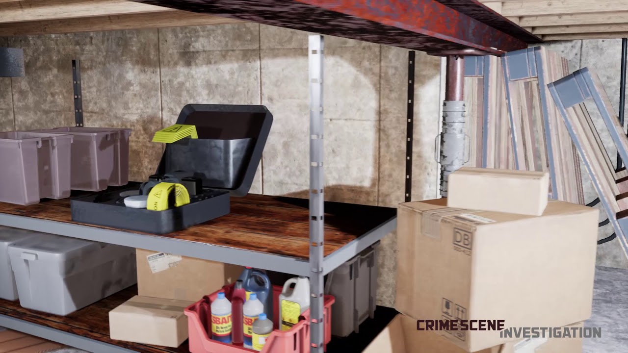 Crime Scene VR experience - YouTube