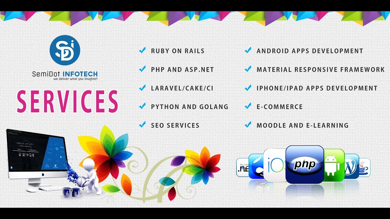SemiDot InfoTech - Custom Mobile Apps & Web Development - YouTube