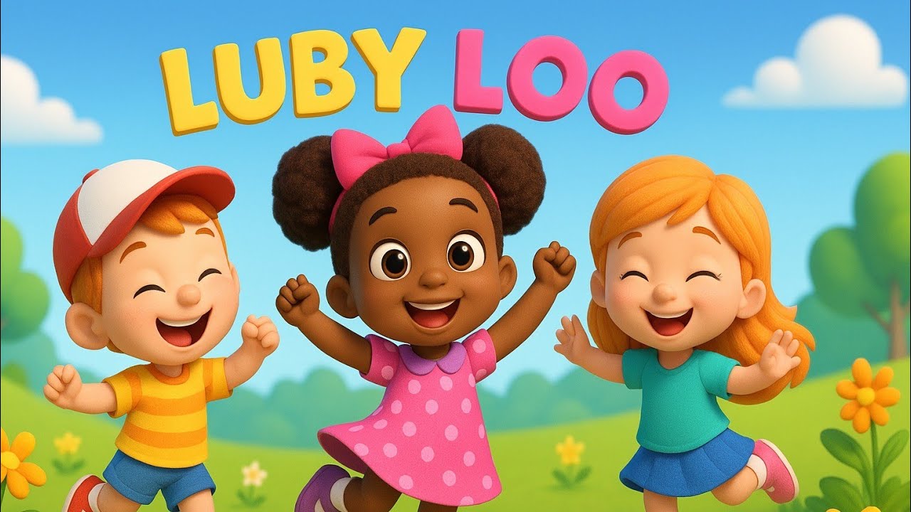 🎵 Luby Loo Fun Kids Song! 🎶 | Preschool kid's song| LuluLand - YouTube