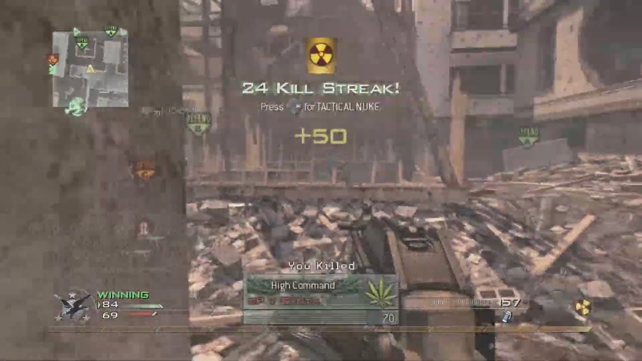 MW2 - Karachi Ground War Domination Nuke (47-17) Live Commentary #327 ...