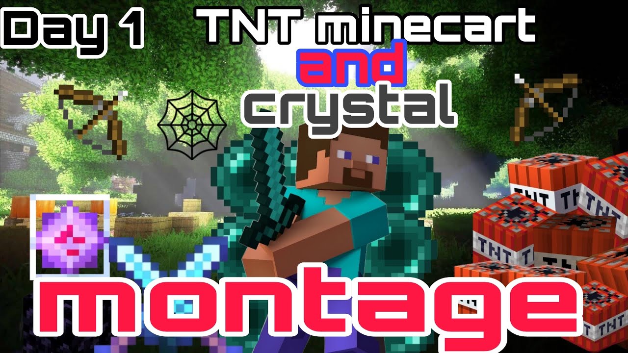 Day 1 in TNT minecart PvP on pojavlauncher/ @minecraft @scgamerz69 ...