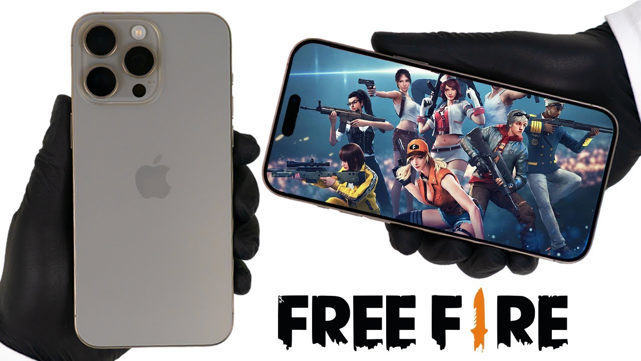 Apple iPhone 15 Pro Max Free Fire Gameplay Test Max Settings - YouTube