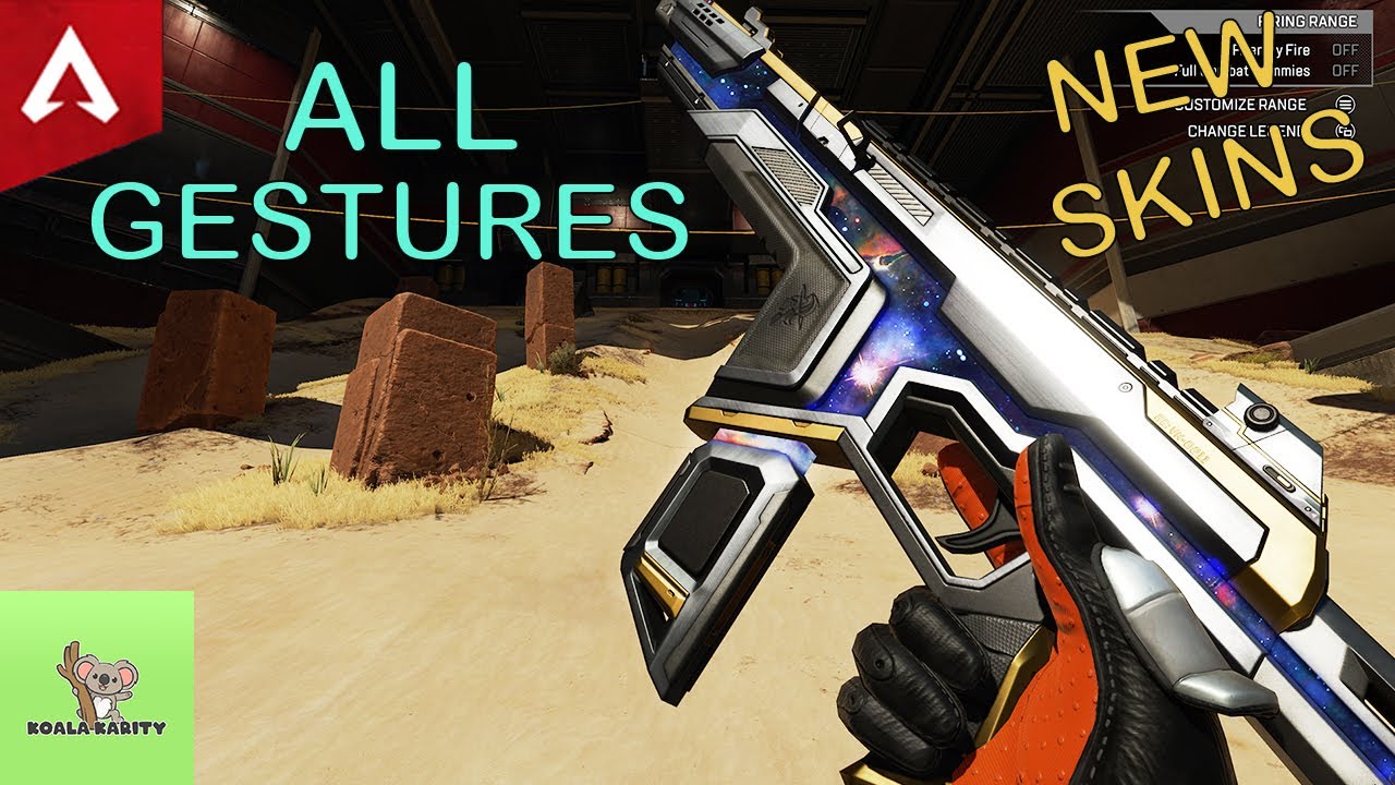 New Legendary Skin for the R-301 (Arm of Orion), All Gestures. [Apex ...