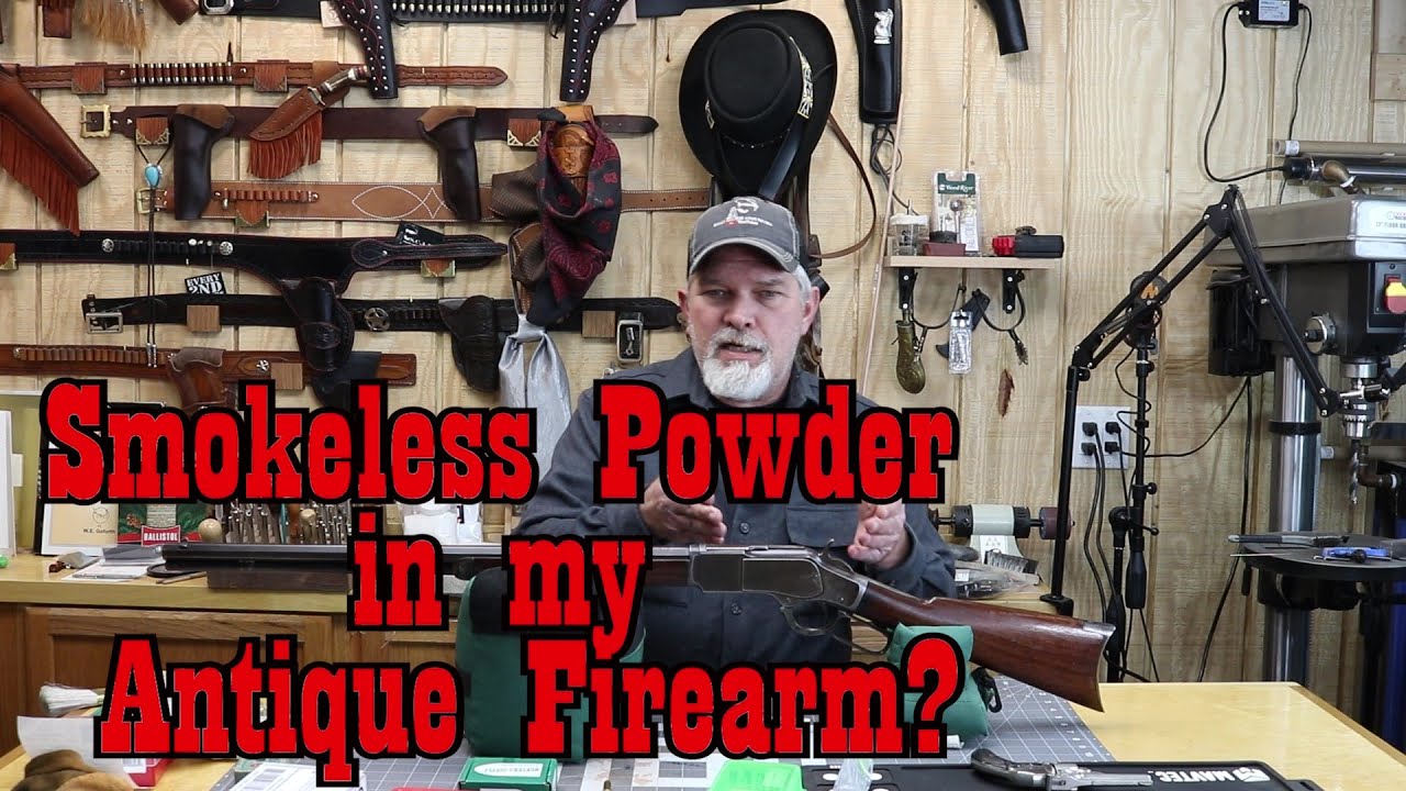 Smokeless vs Black Powder | Safety with Antique Firearms - YouTube