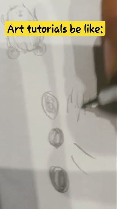 art tutorials be like: .0. - YouTube