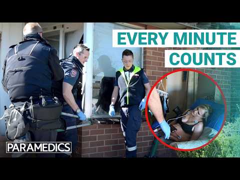 Unconscious Woman Locks Out Paramedics