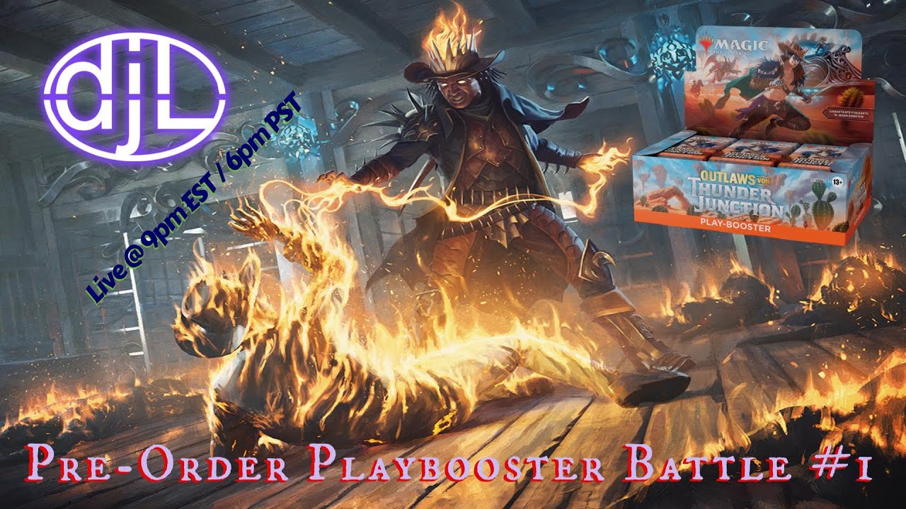 Outlaws of Thunder Junction Playbooster Pre-Order Battle #1 ...