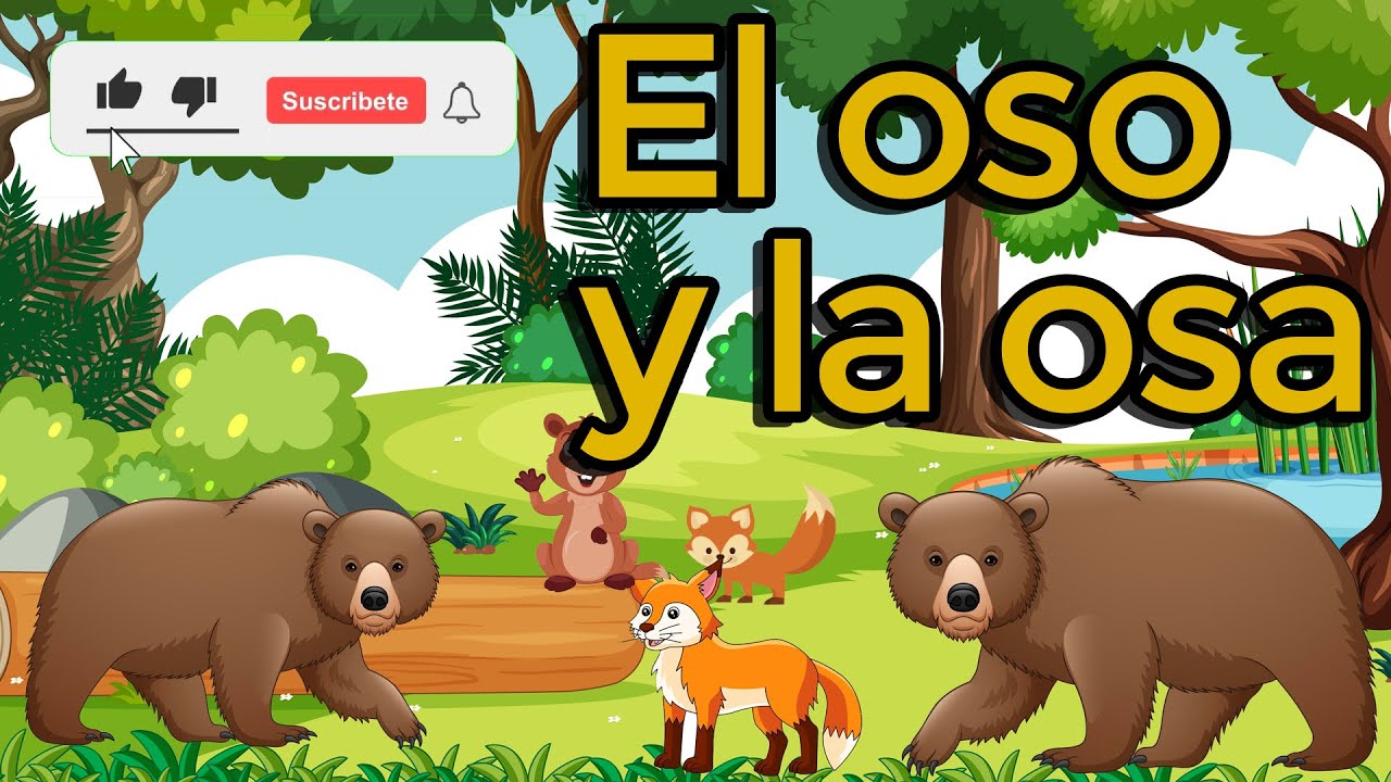 El oso y la osa mal olientes | Cuentos infantiles para niños - YouTube
