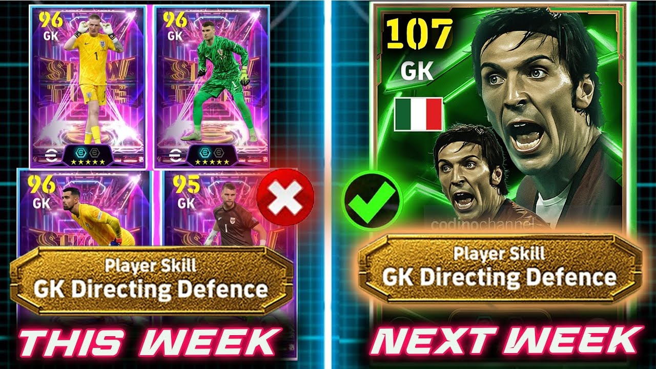 GK Directing Defense Skill SCAM! Buffon Card Coming Soon🔜With This ...