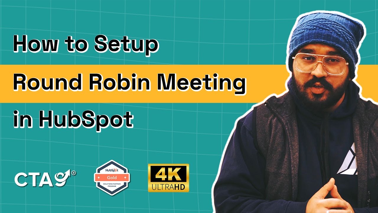 How to Setup Round Robin Meeting Link in HubSpot - YouTube