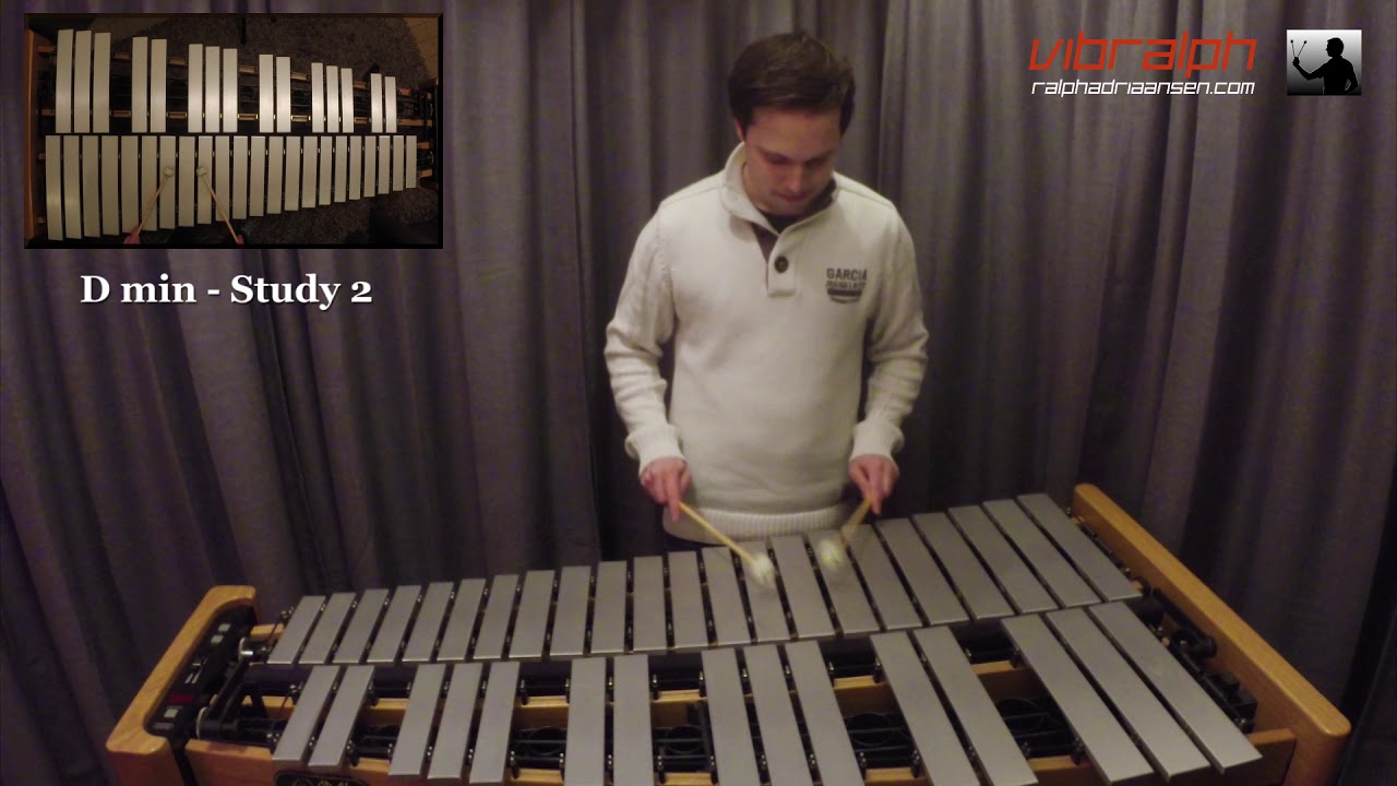 13 Reading studies D min - Fundamental Method for Mallets BOOK 1 - YouTube