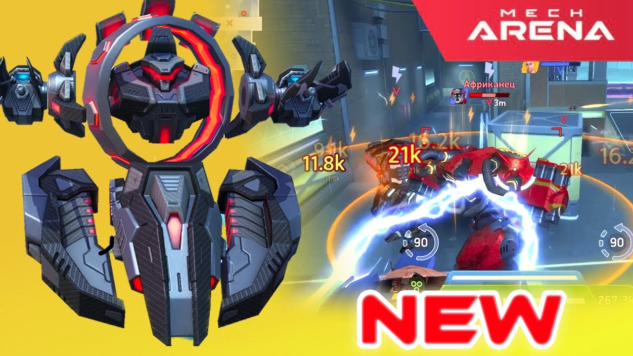 Turn around! I'm behind your back! Seeker in Action | Mech Arena - YouTube