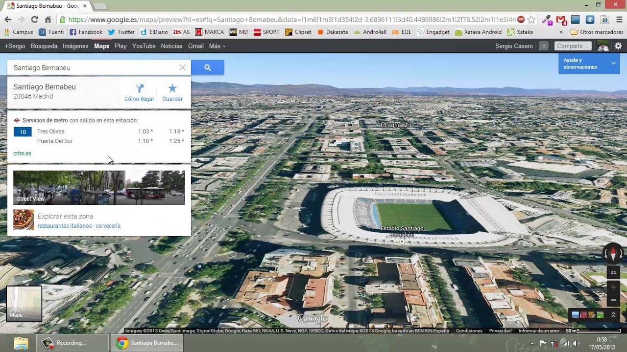 Paseo por la nueva interfaz de Google Maps [ESPAÑOL][HD] - YouTube