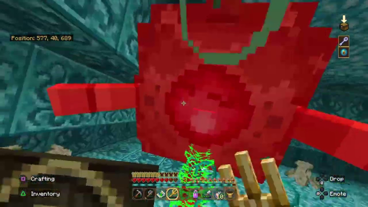 Three Elder Guardians in One Ocean Monument! - Minecraft - YouTube