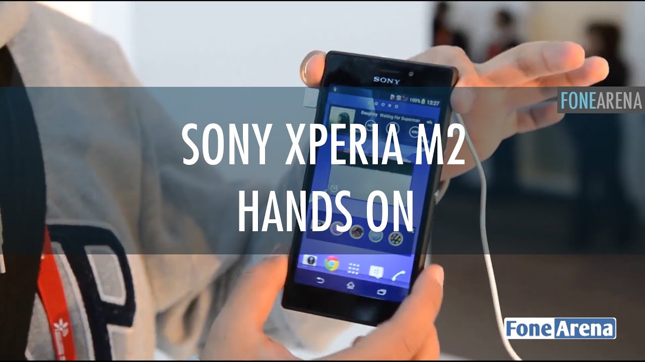 Sony Xperia M2 Hands On - YouTube