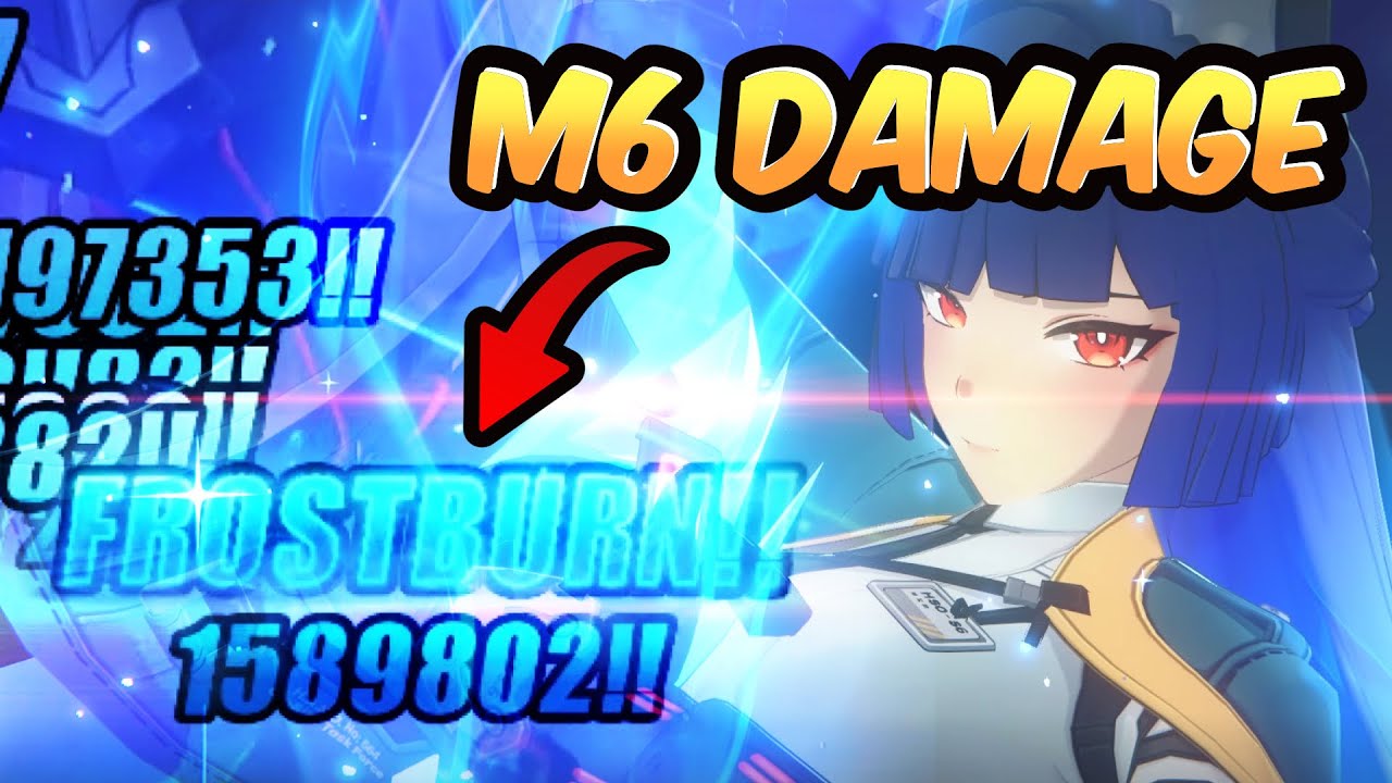 M6 Miyabi Showcase - 1.5 MIL FROSTBURN DMG | Zenless Zone Zero - YouTube