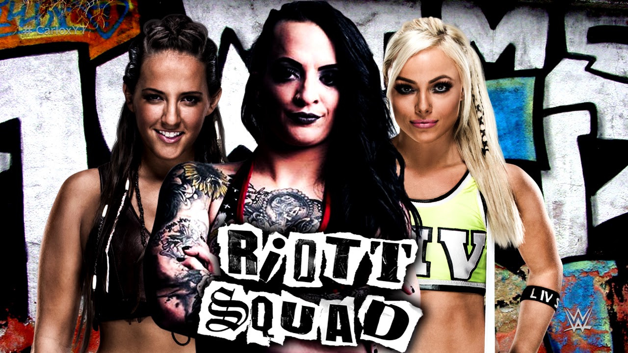 The Riott Squad 2nd and NEW WWE Theme - "We Riot (V2)" with Arena ...