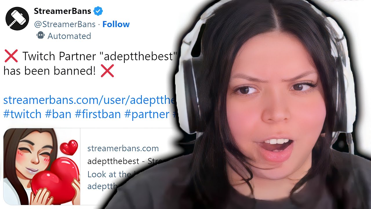 Adeptthebest FULL TWITCH STREAM That Got her Banned | Henry Resilient ...