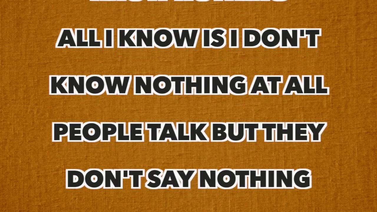 Machine Gun Kelly - All I Know (Full Song Lyrics) - YouTube