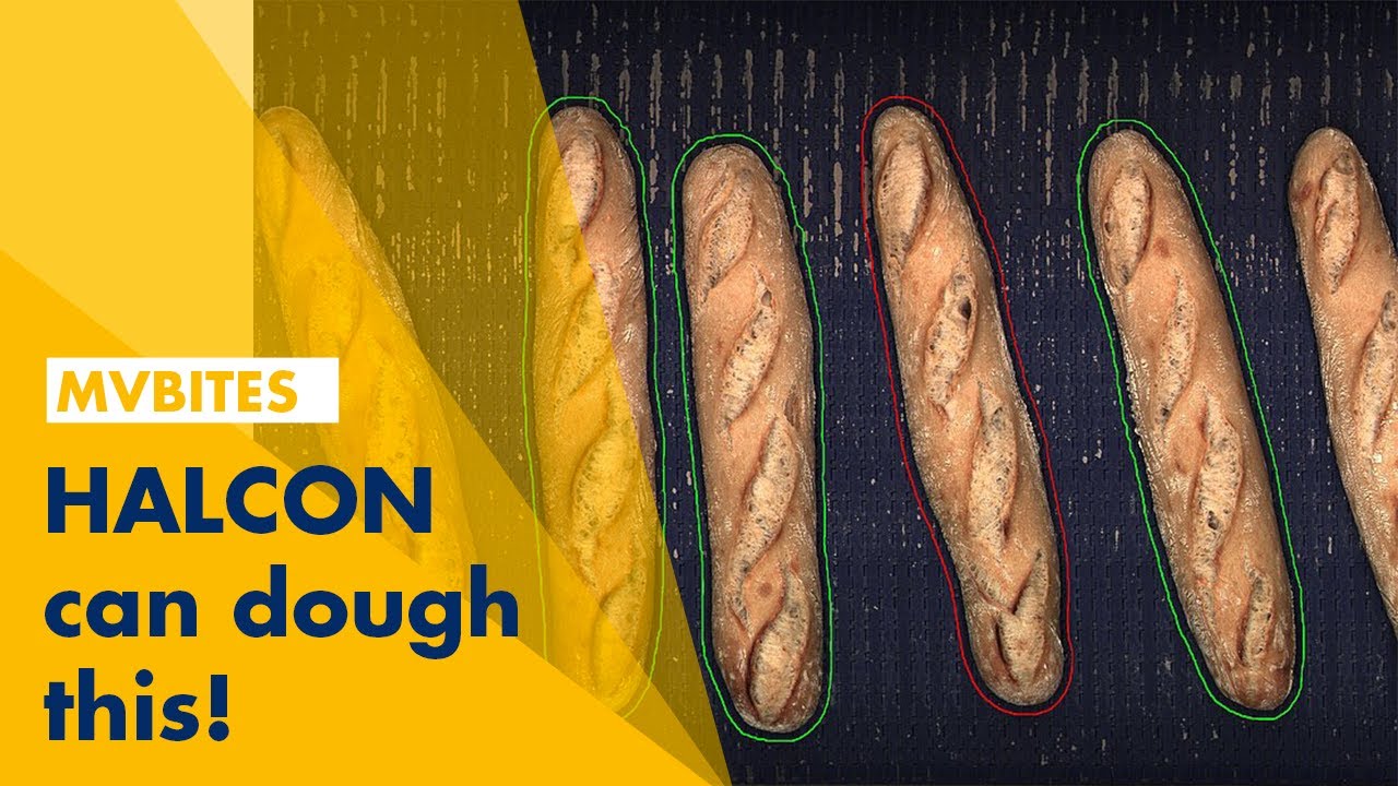 Quality control of baked goods using HALCON’s deep learning - YouTube