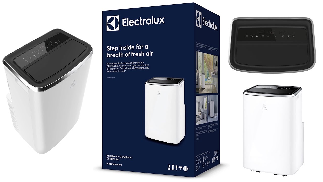 Condizionatore portatile Electrolux ChillFlex Pro - EXP26U338CW - YouTube