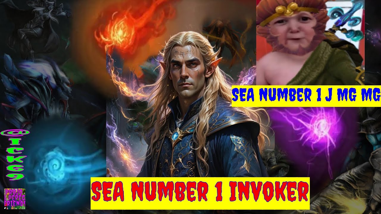 SEA Number 1 Invoker နှင့် SEA Number 1 ဂျေ မောင် မောင် | [highlights ...