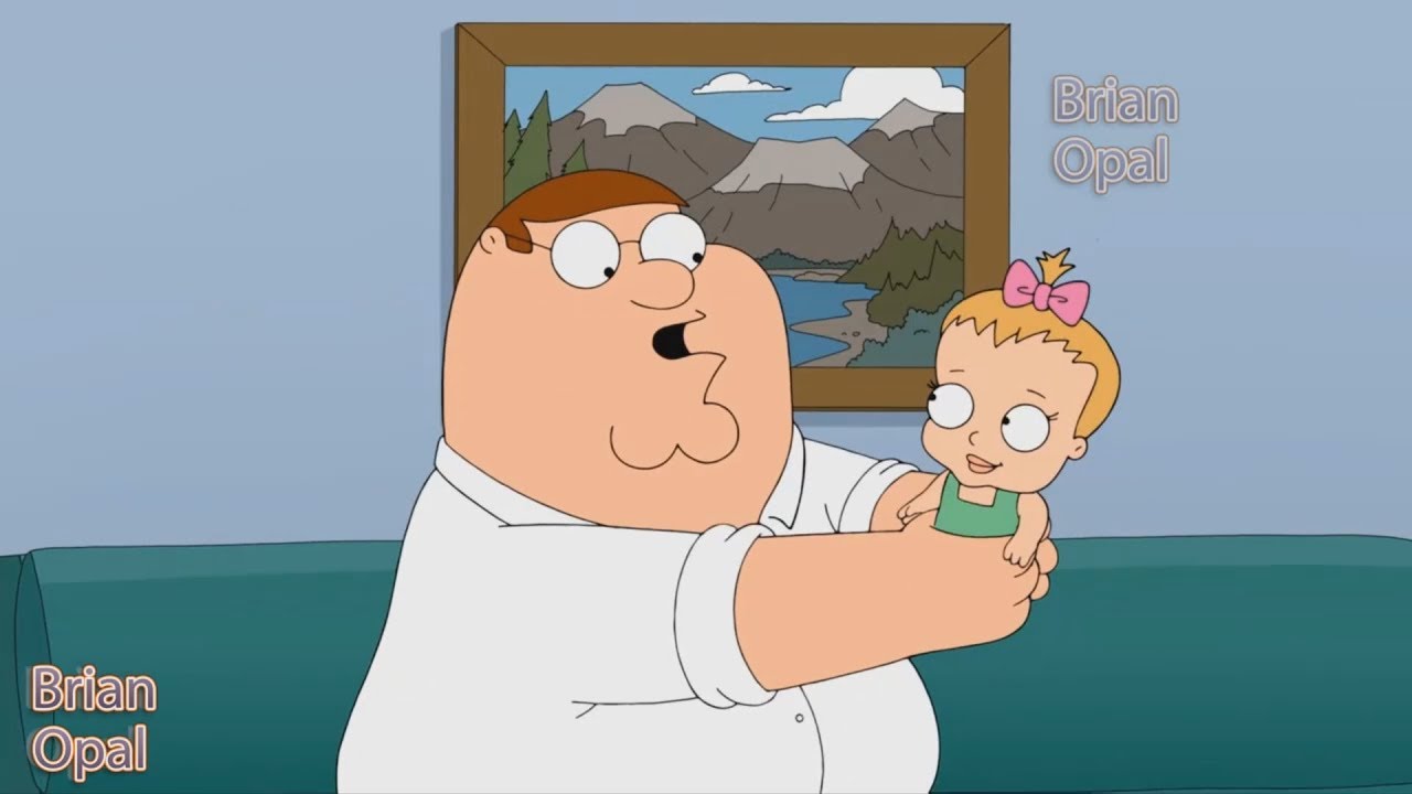 Family Guy - Peter is hugging a baby - YouTube