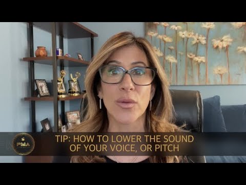 How to Lower the Pitch of Your Voice when Speaking, By Wendy Saltzman ...