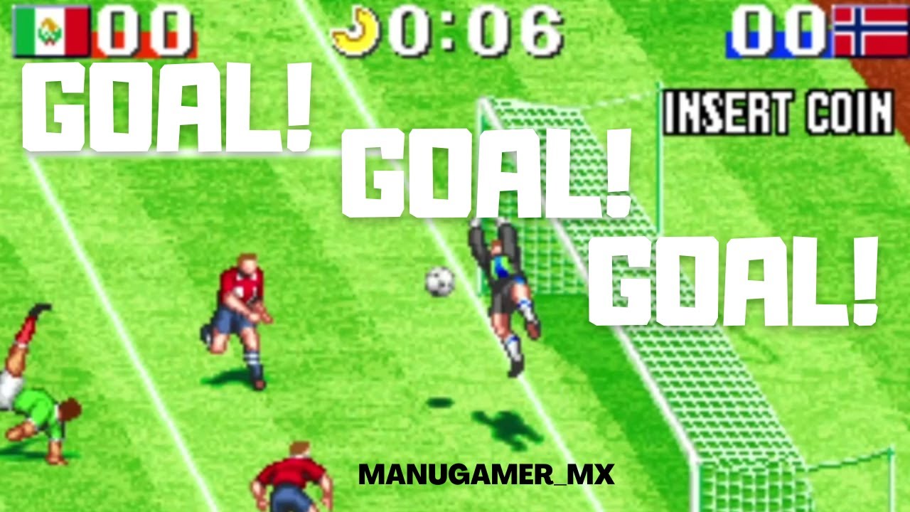 GOAL! GOAL! GOAL! (1995) (ARCADE) - YouTube