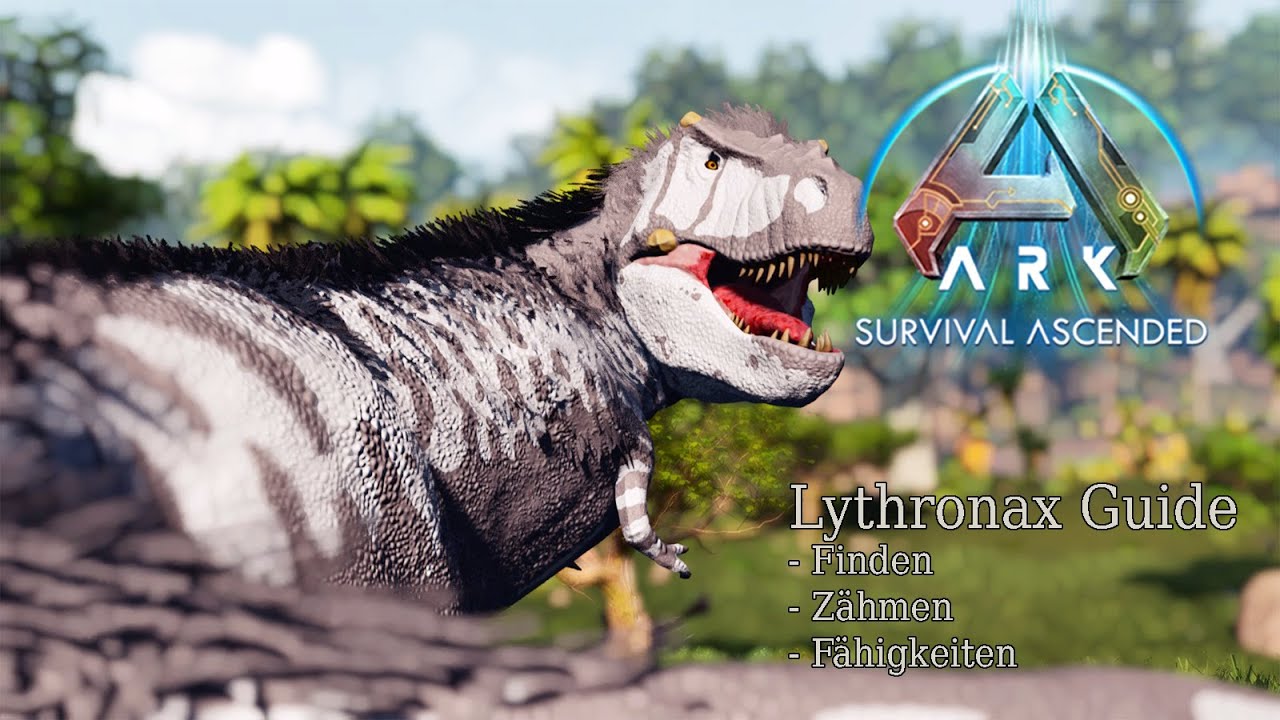 Lythronax Guide Deutsch [Prehistoric Beasts] - YouTube