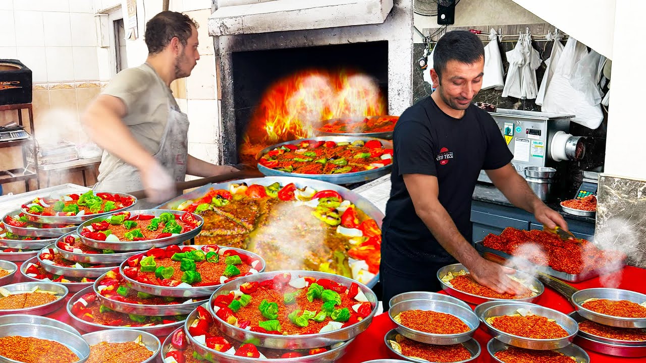 Epic Tray of Kebabs Cooked in a Stone Oven - Mouth-Watering Kebab ...