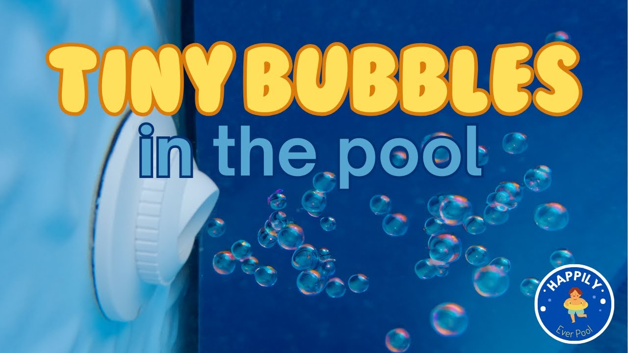 How to fix the tiny bubbles in the pool return jet - YouTube