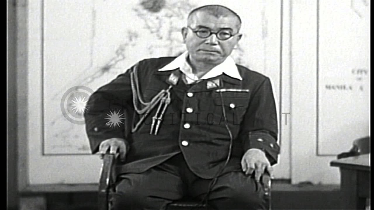 General Akira Muto of The Imperial Japanese Army during the Yamashita ...