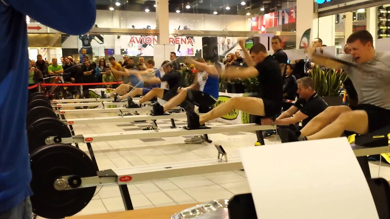 Dansprint kayak ergometer in Slovakia - YouTube