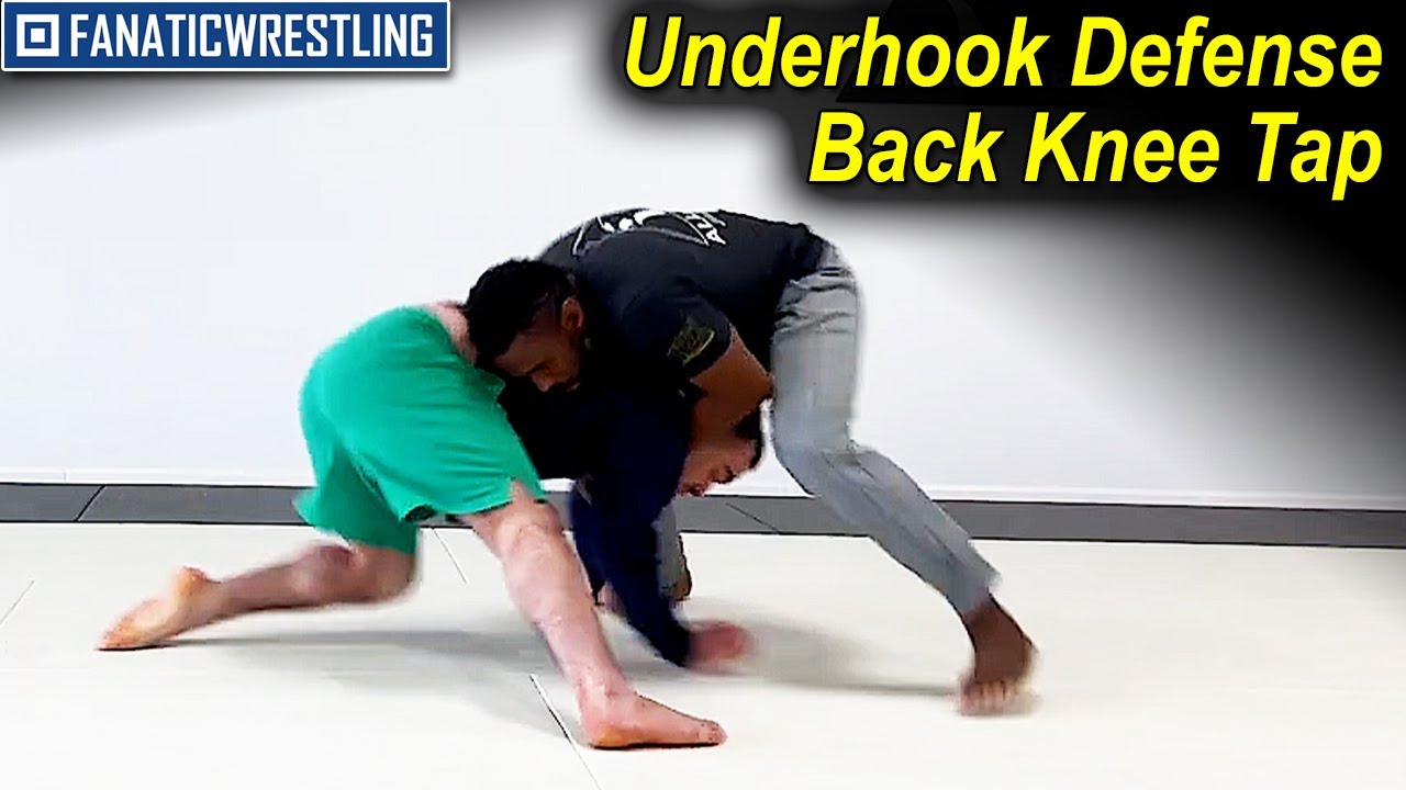Underhook Defense - Back Knee Tap by James Johnson - YouTube