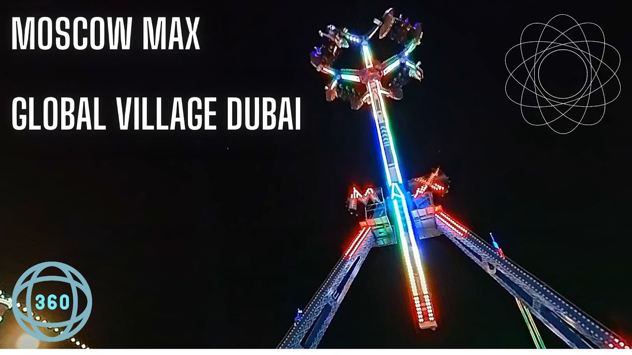 Moscow Max Ride - Global Village Dubai | 4K 360 - YouTube