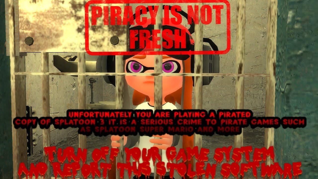 Splatoon 3 Anti Piracy Screen (ft meggy and desti) - YouTube