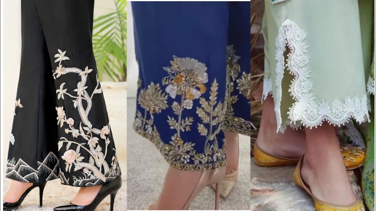 Trouser designs ideas stylish & trendy / beautiful trouser collection ...