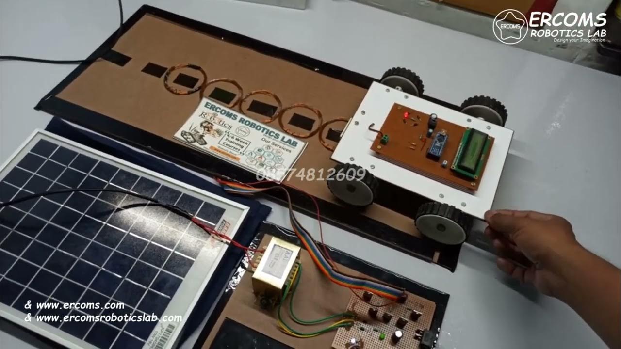 ERRB049 || Solar Panel Based Wireless Electric Vehicle Charging System ...