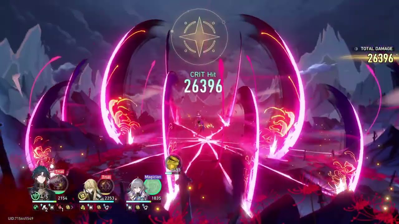 Honkai: Star Rail 🎮 decaying shadow boss battle part 2 - YouTube