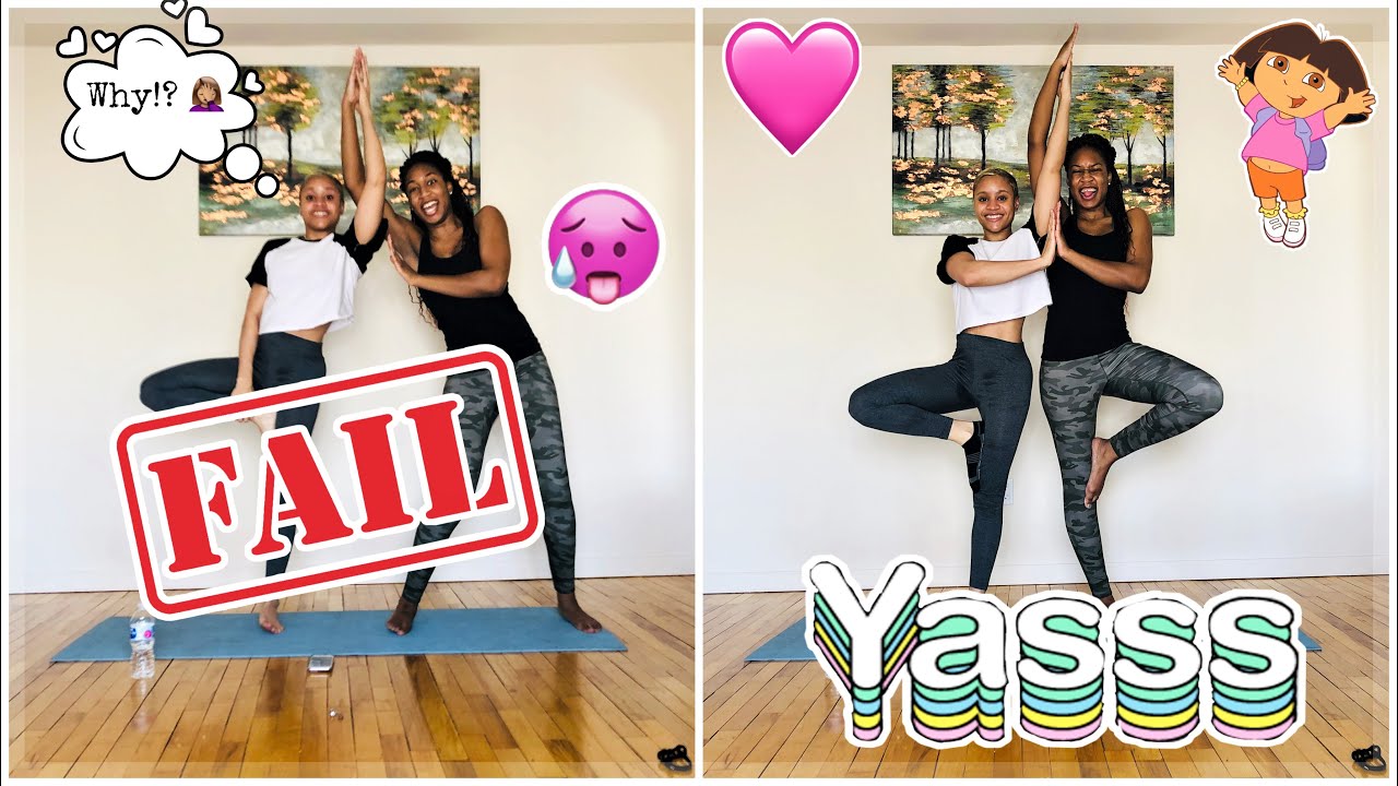 Funny Best Friend YOGA CHALLENGE With Bre & Liv (Better Late Than Never ...