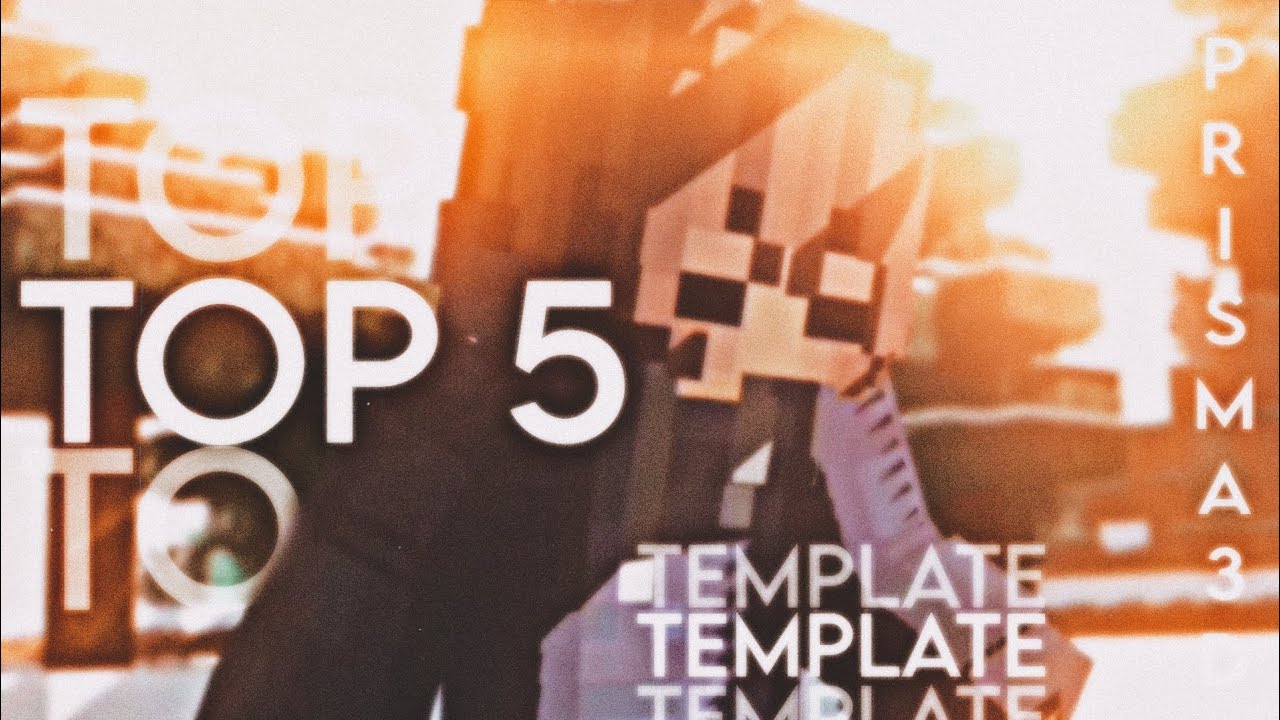 TOP 5 MINECRAFT PRISMA 3D INTRO TEMPLATE [FREE DOWNLOAD 🔥] - YouTube