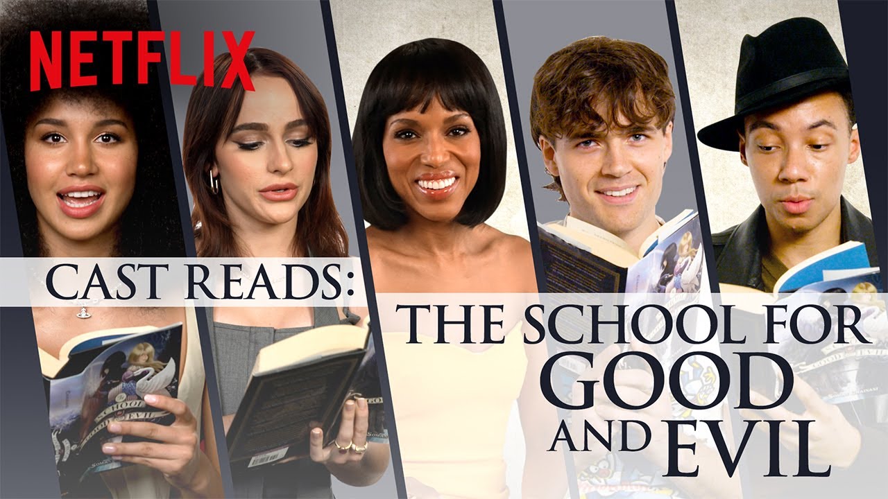 The School For Good And Evil Cast Reads The Book | Netflix - YouTube