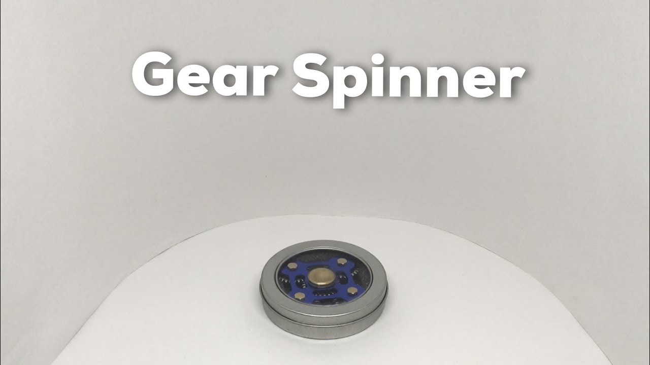 Gear Fidget Spinner - YouTube