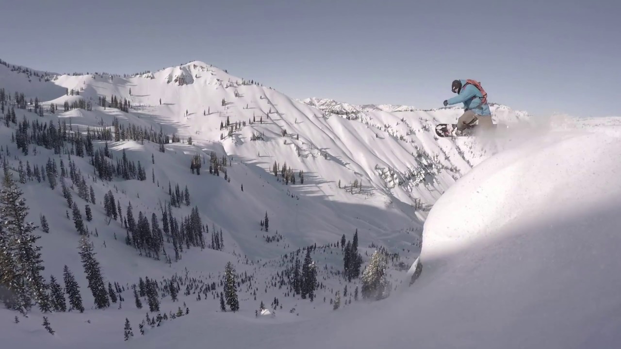 Bryan Iguchi follows Mark Landvik | Jackson Backcountry | GoPro - YouTube