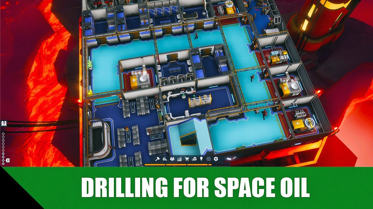 I'm Drilling for SPACE OIL in This New Base Building Game! | Space ...