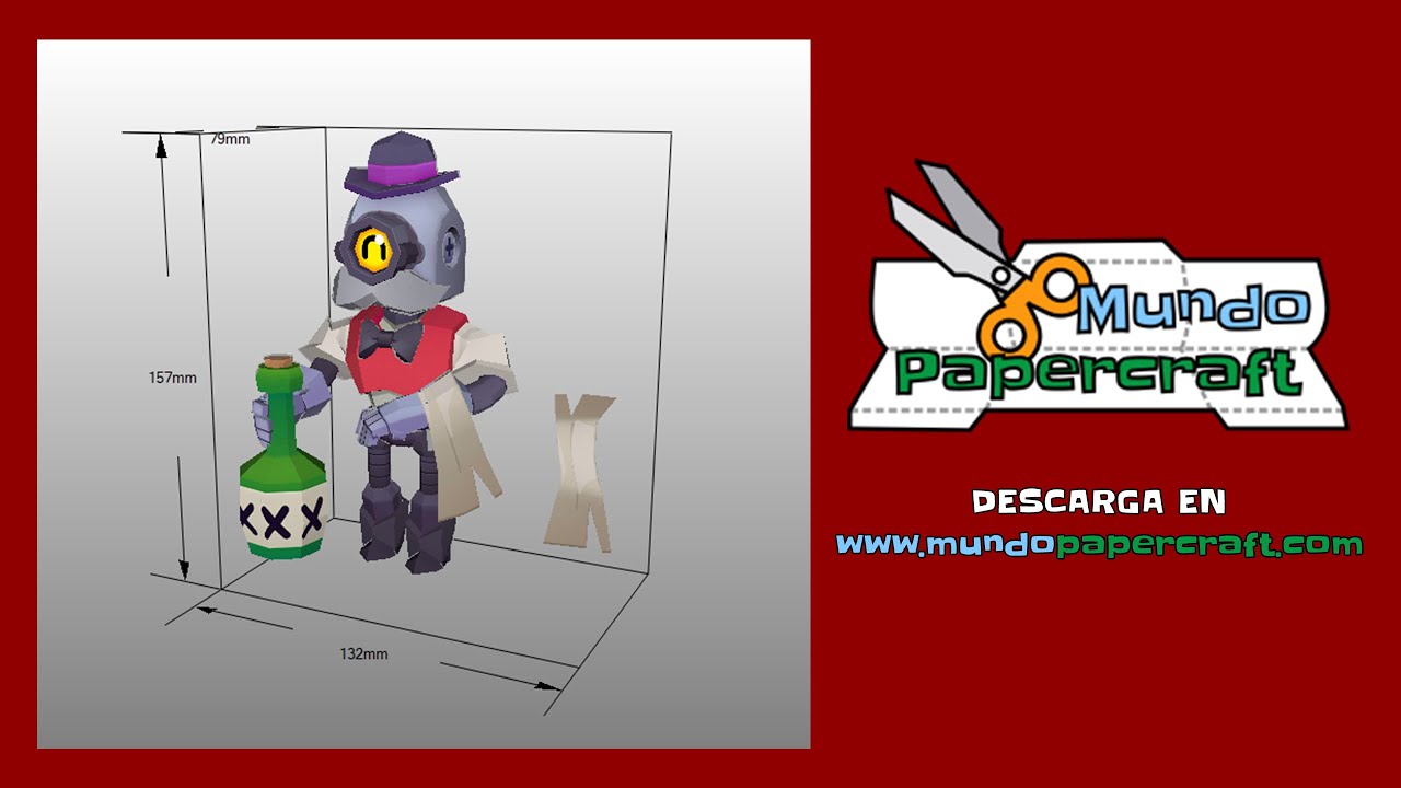 Barley de papercraft - YouTube