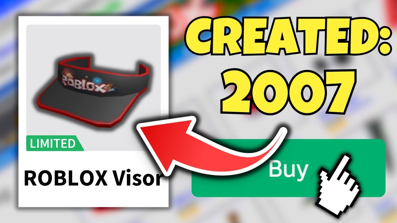 The HISTORY Of Roblox VISORS... - YouTube